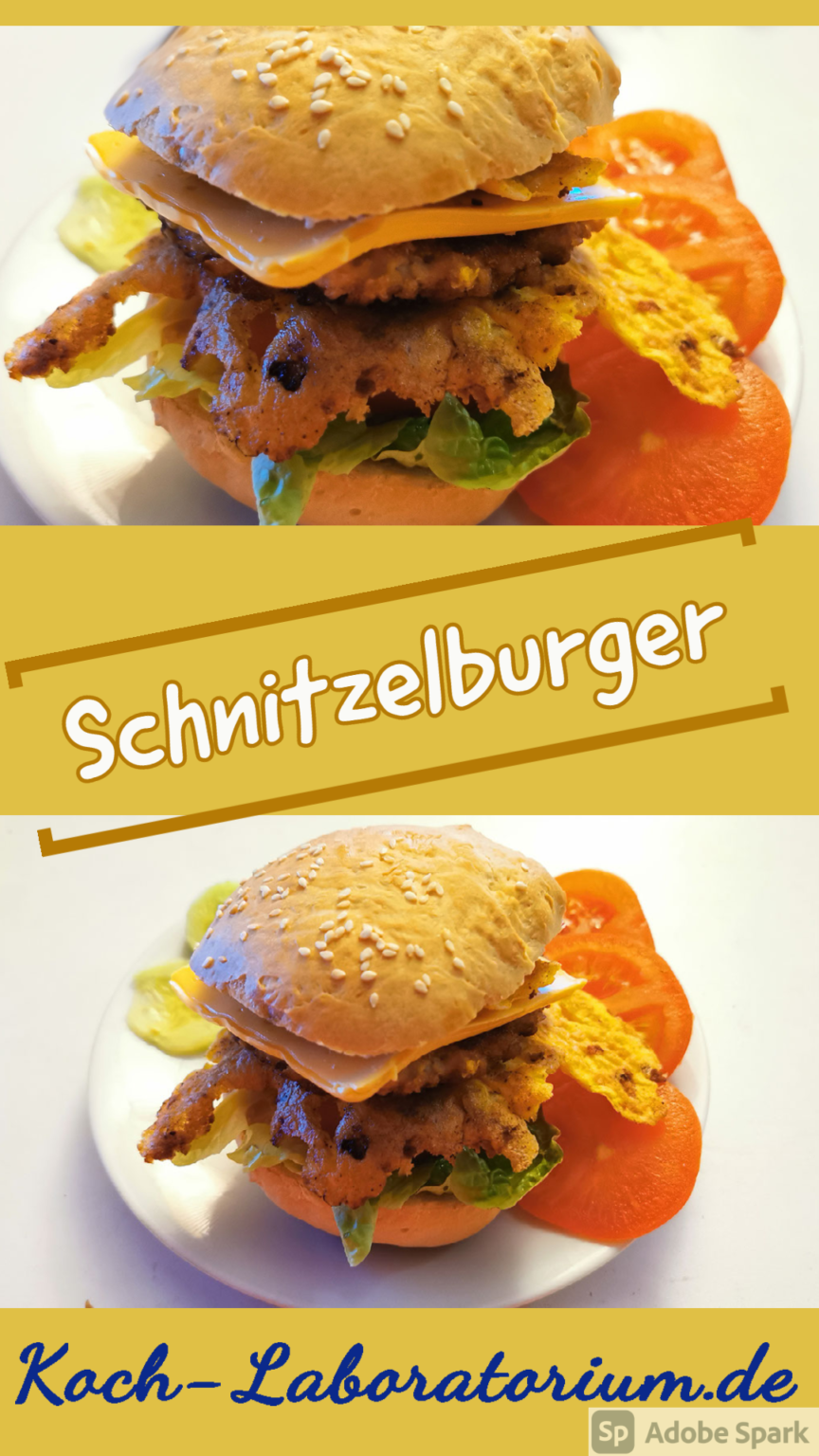Schnitzel-Burger – Kochlaboratorium